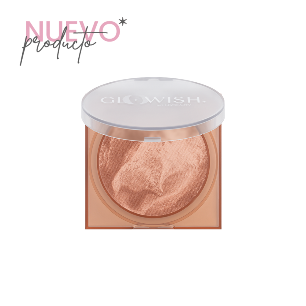 GloWish Soft Radiance Vegan Bronzing Powder Light Standard Size - Huda ...