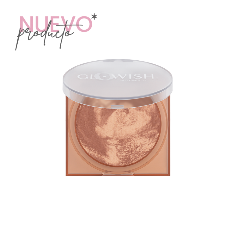 GloWish Soft Radiance Vegan Bronzing Powder Medium Standard Size - Hud ...